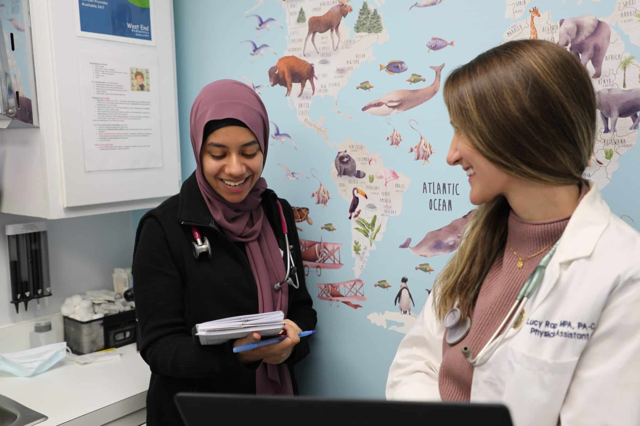 PA Students Get Hands-On Experience Through First Clinical Rotation ...