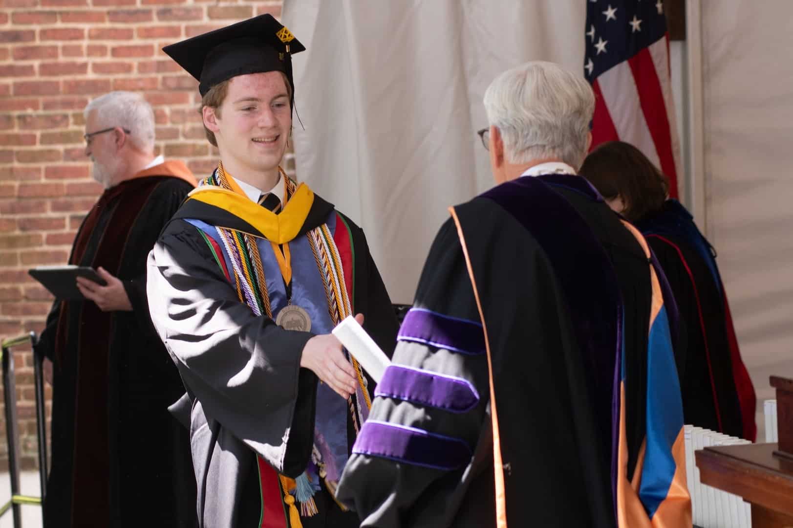 Valedictorian Matt Gunn ’24 Awarded Murray Medal - Randolph-Macon College